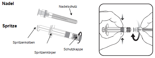 Hiberix Trockensubstanz C Solv Fertigspritze 0.5ml in der Adler Apotheke