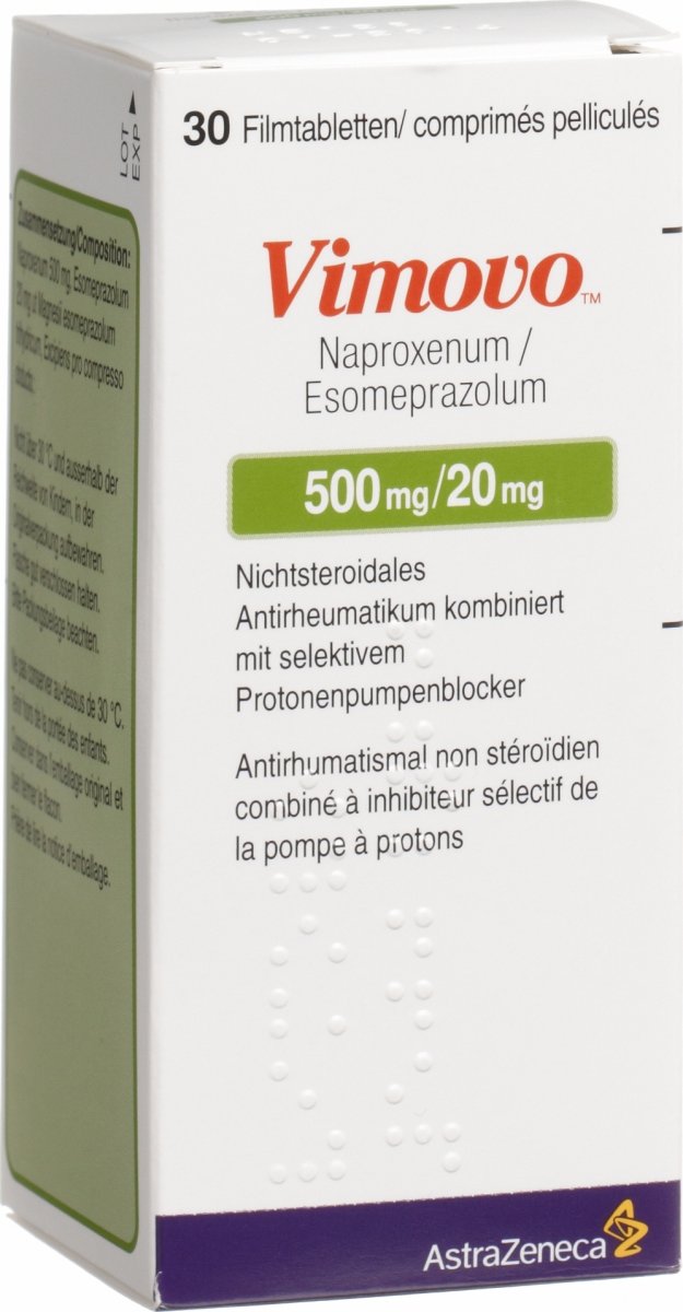 Vimovo Filmtabletten 30 Stück in der Adler Apotheke