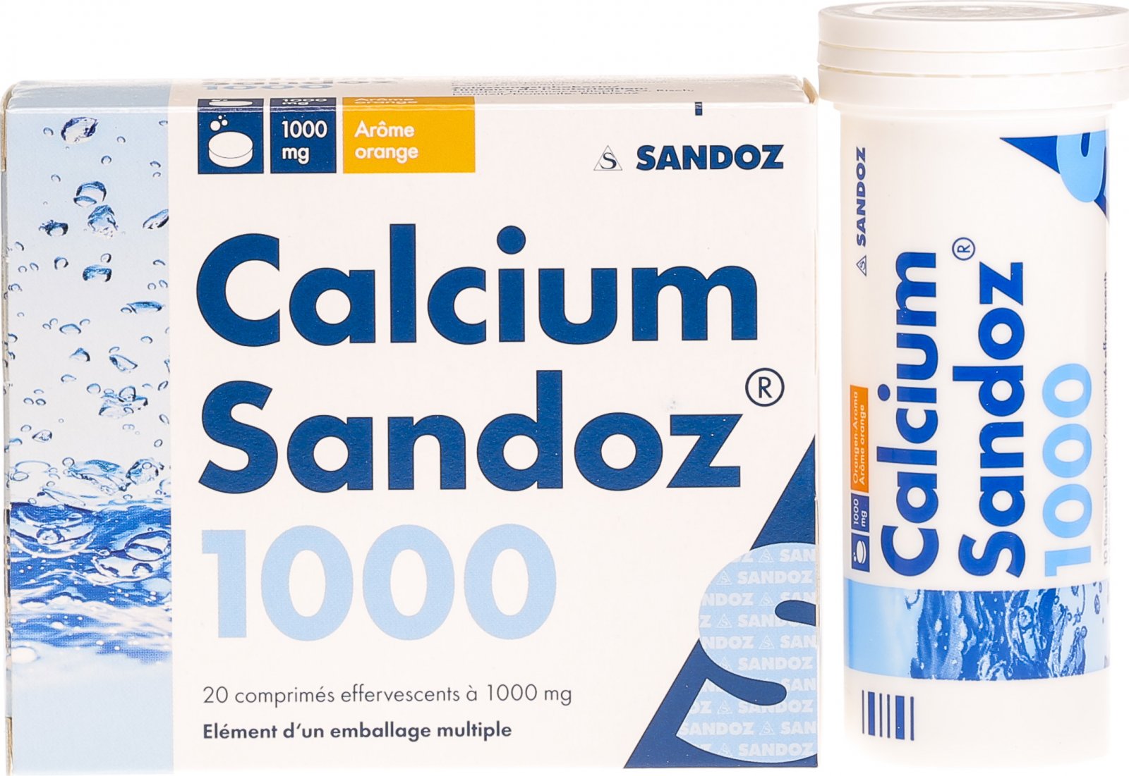 Calcium Sandoz Brausetabletten 1000mg 100 Stück in der Adler Apotheke