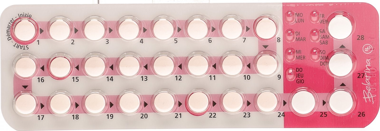 Belarina Filmtabletten 28 Stück in der Adler Apotheke