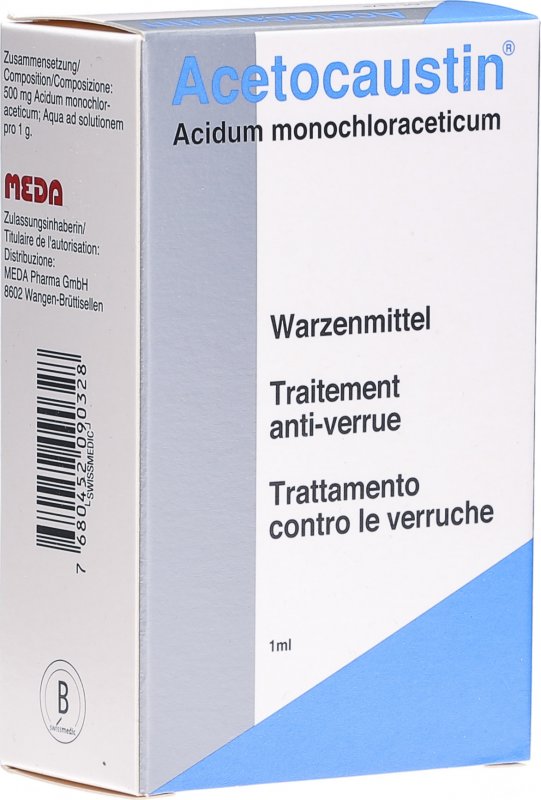 Acetocaustin 1ml in der Adler Apotheke
