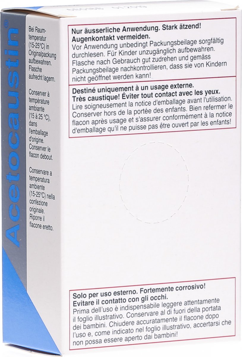 Acetocaustin 1ml in der Adler Apotheke