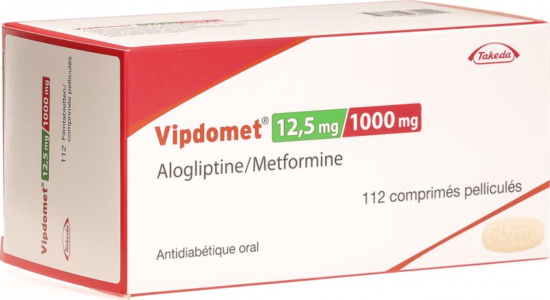Vipdomet Filmtabletten 12.5/1000mg 112 Stück in der Adler Apotheke