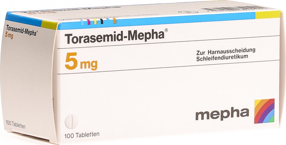 Torasemid Mepha Tabletten 5mg 100 Stück in der Adler Apotheke