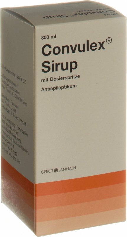 Convulex Sirup 300ml in der Adler Apotheke
