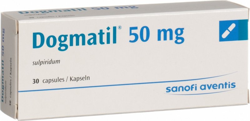 Dogmatil Kapseln 50mg 30 Stück in der Adler Apotheke