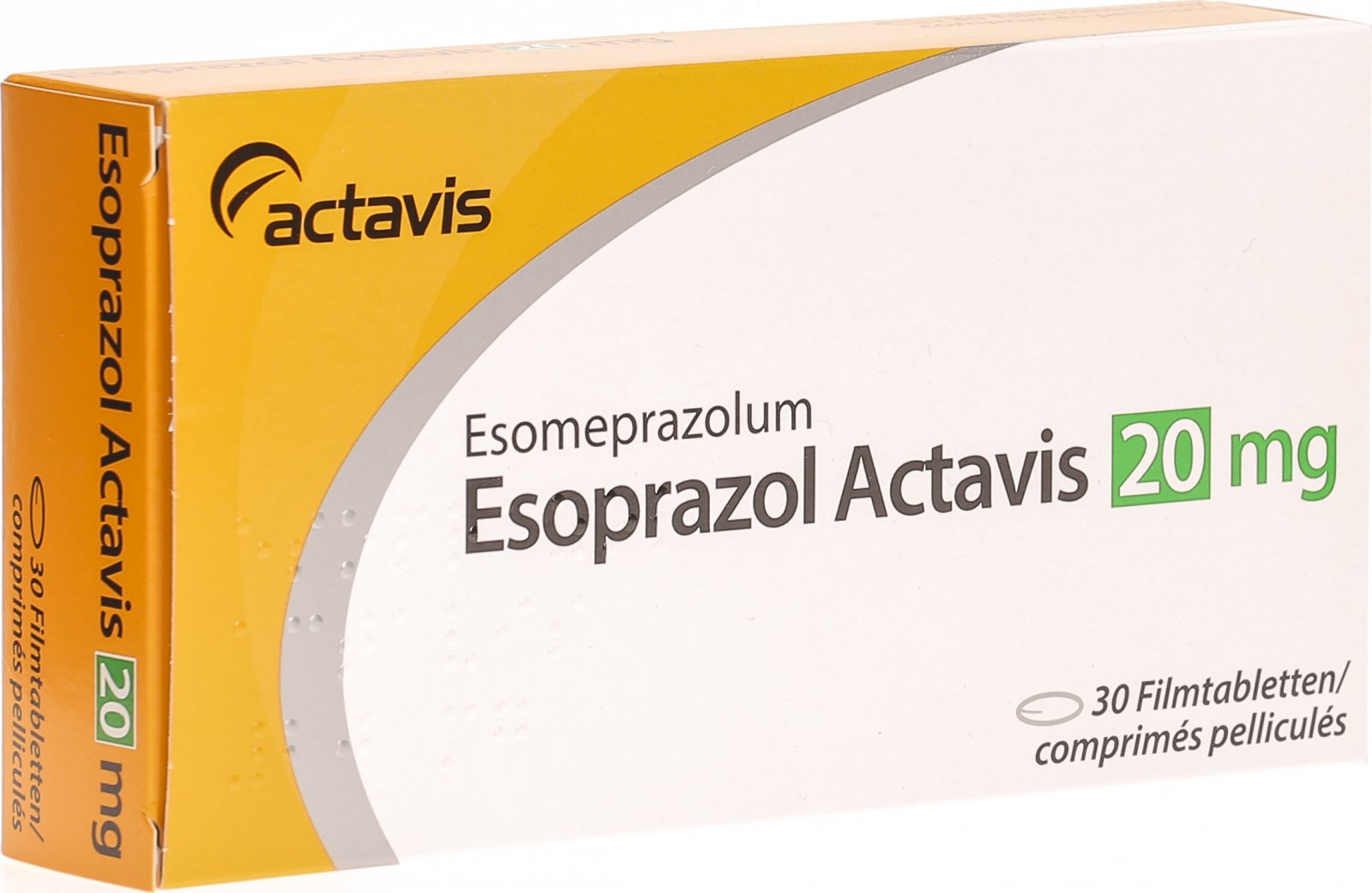 Esoprazol Actavis Filmtabletten 20mg 30 Stück in der Adler Apotheke