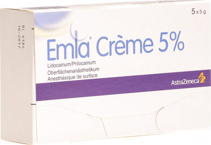 Emla Creme 5% 5 Tube 5g in der Adler Apotheke