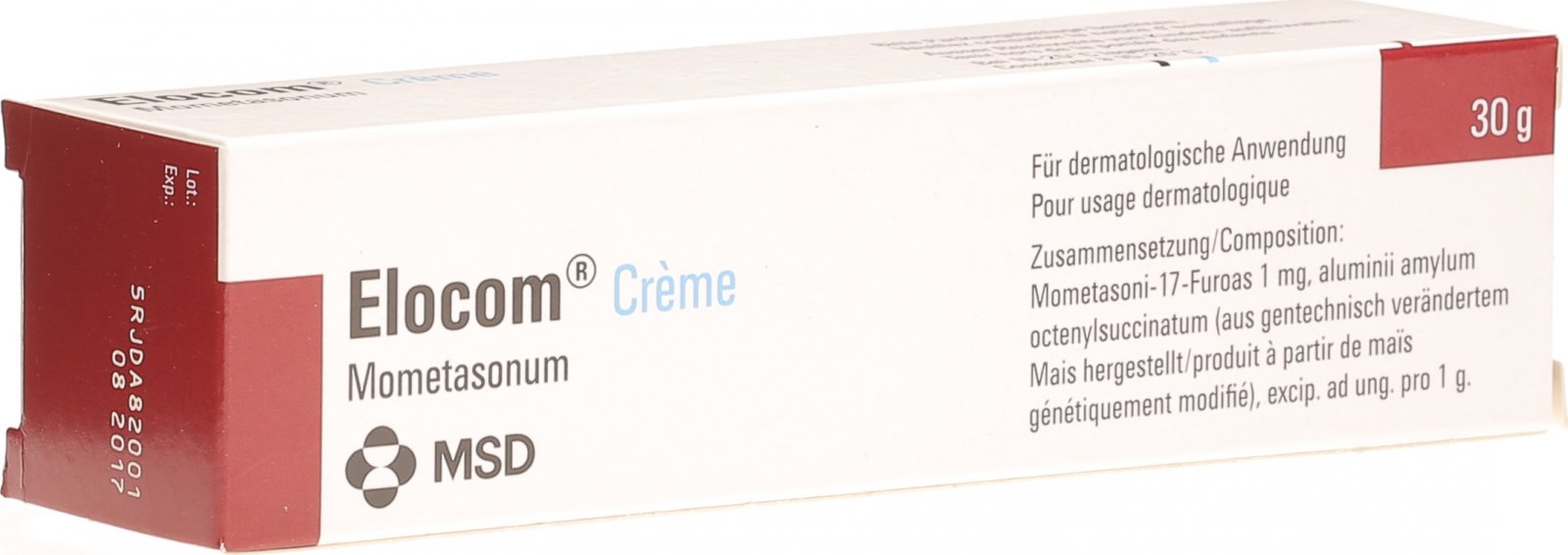 Elocom Creme 1mg/g (neu) 30g in der Adler Apotheke
