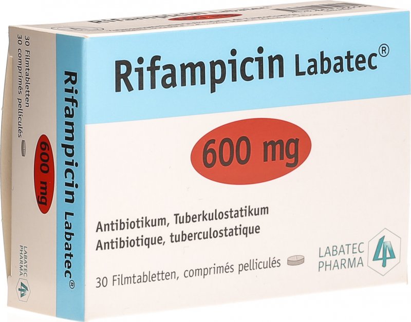 Rifampicin Labatec Filmtabletten 600mg 30 Stück in der Adler Apotheke