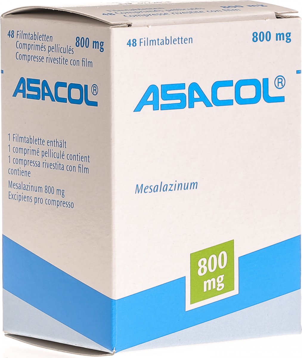 Asacol Filmtabletten 800mg (neu) 48 Stück in der Adler Apotheke