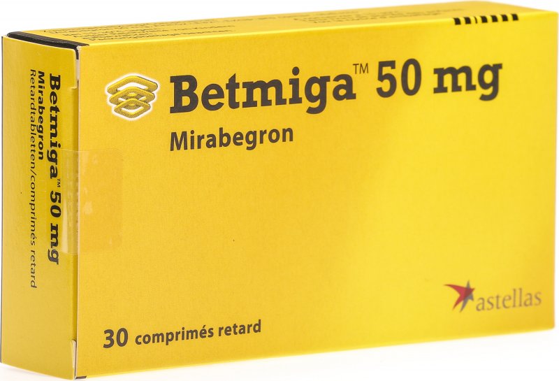 Betmiga 50 Mg 30 Tablet