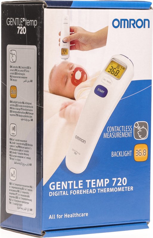 Omron Digitales Stirnthermometer Gentle Temp 720 in der Adler Apotheke