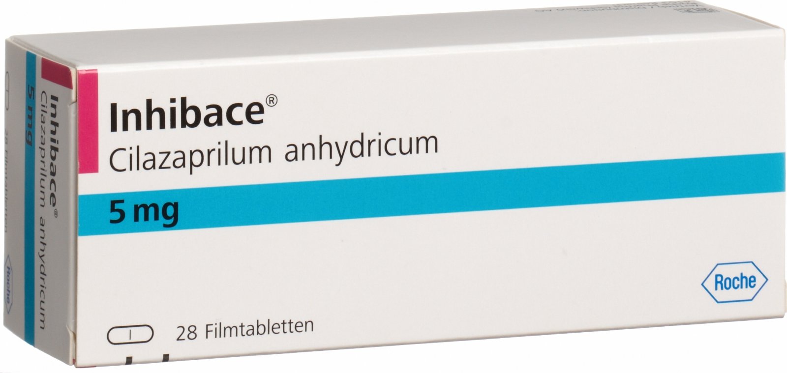 Inhibace Filmtabletten 5mg 28 Stück in der Adler Apotheke
