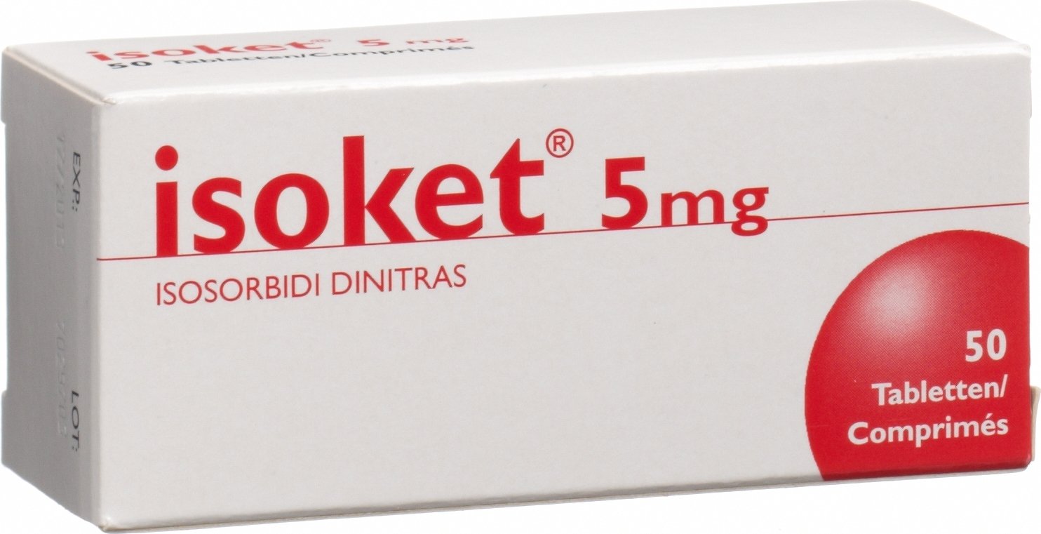 Isoket Tabletten 5mg 50 Stück in der Adler Apotheke