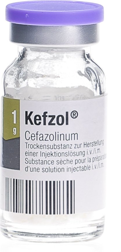Kefzol Trockensubstanz 1g Durchstechflasche in der Adler Apotheke