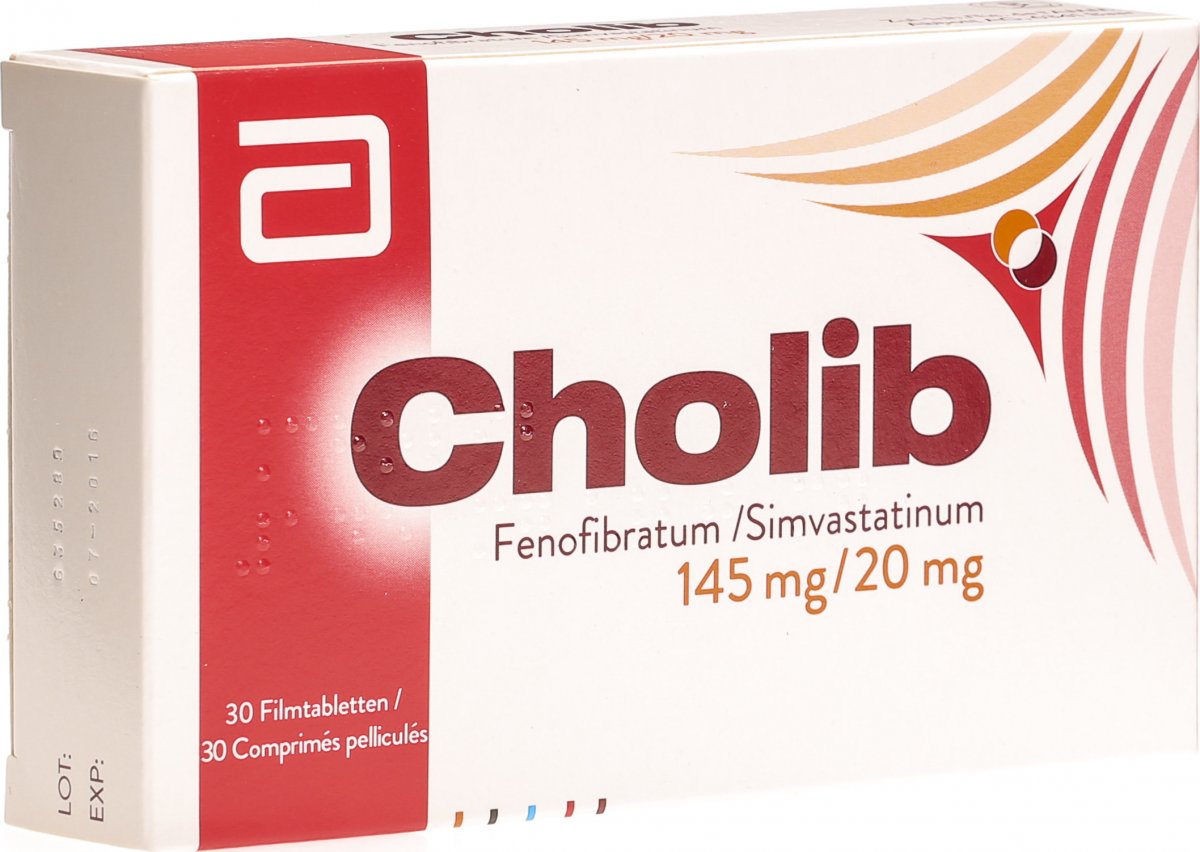 Cholib Filmtabletten 145mg/20mg 30 Stück in der Adler Apotheke