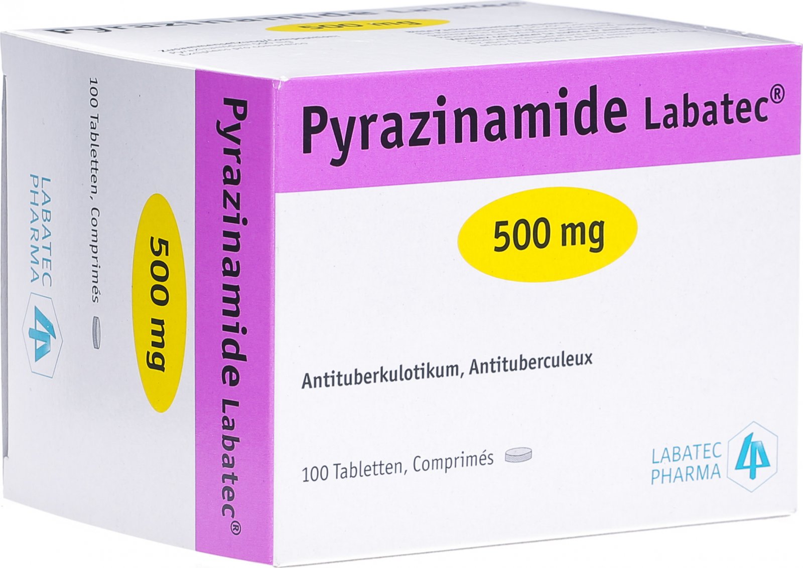Pyrazinamid Labatec Tabletten 500mg 100 Stück in der Adler Apotheke
