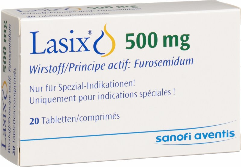 Lasix Tabletten 500mg 20 Stück in der Adler Apotheke