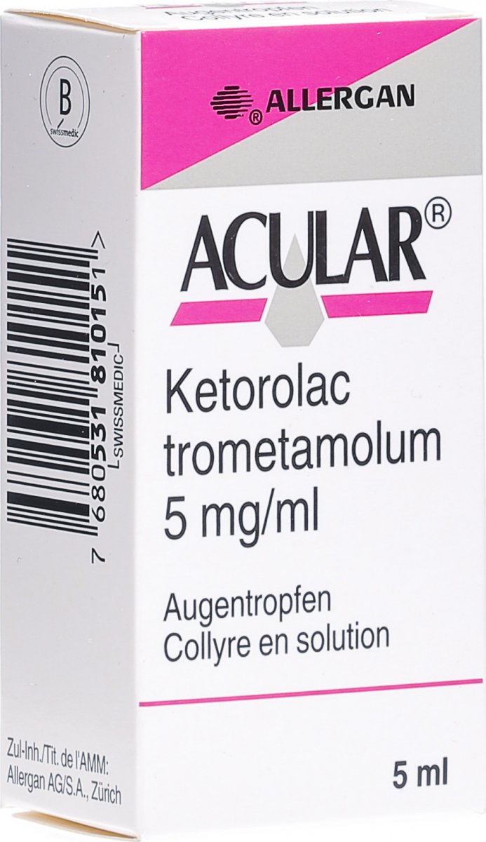 Acular Augentropfen 5ml in der Adler Apotheke