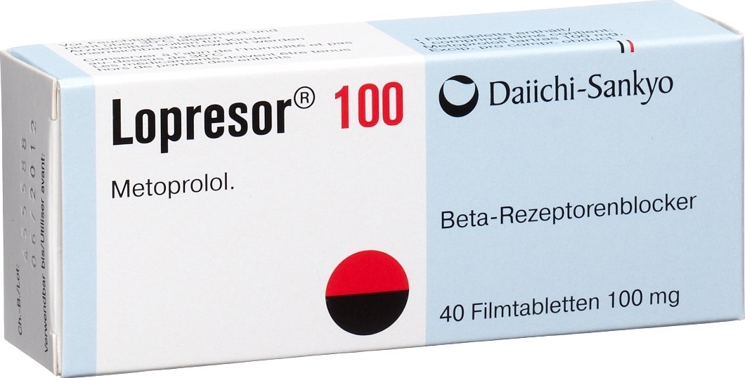 Lopresor Filmtabletten 100mg 40 Stück in der Adler Apotheke