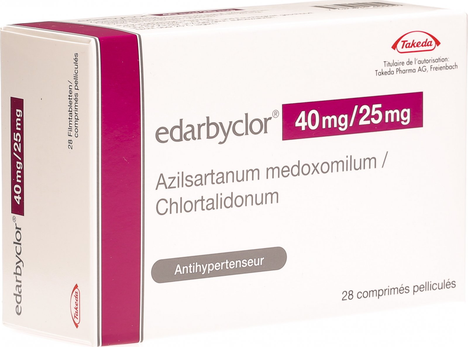 Edarbyclor Filmtabletten 40/25mg 28 Stück in der Adler Apotheke