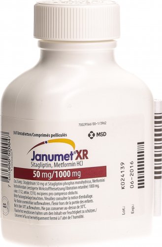 Janumet Xr Retard Filmtabletten 50 1000mg 56 Stück In Der Adler Apotheke