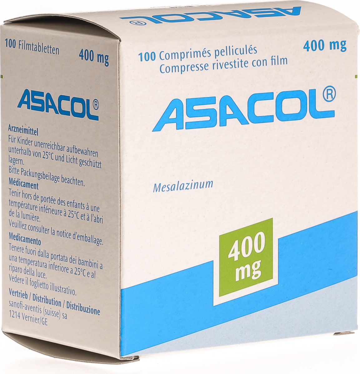 Asacol Filmtabletten 400mg 100 Stück in der Adler Apotheke