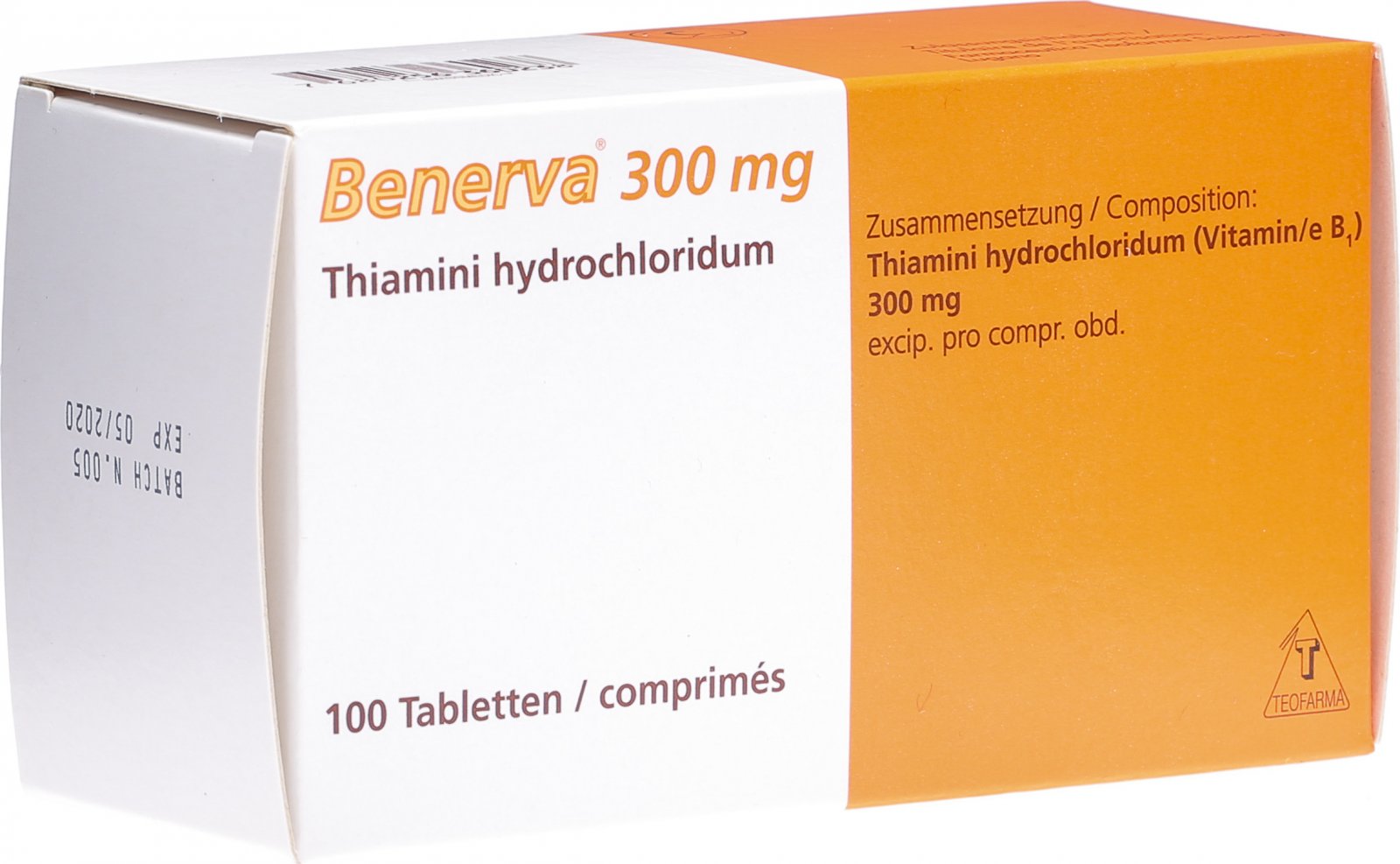 Benerva 300mg 100 Tabletten in der Adler Apotheke