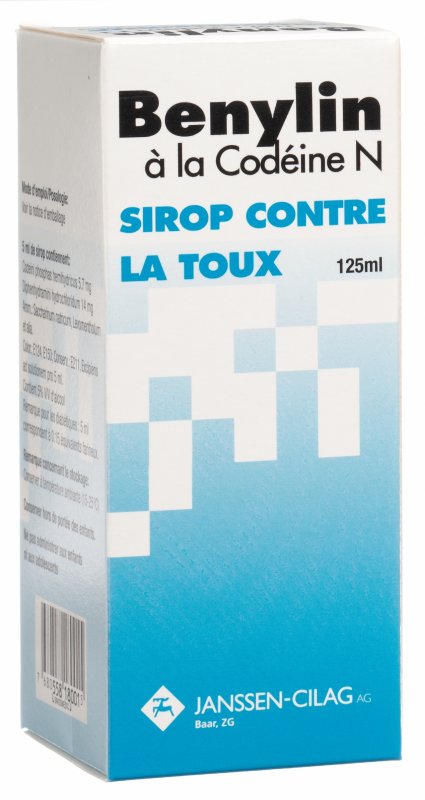 Benylin Sirup mit Codein in der Adler Apotheke