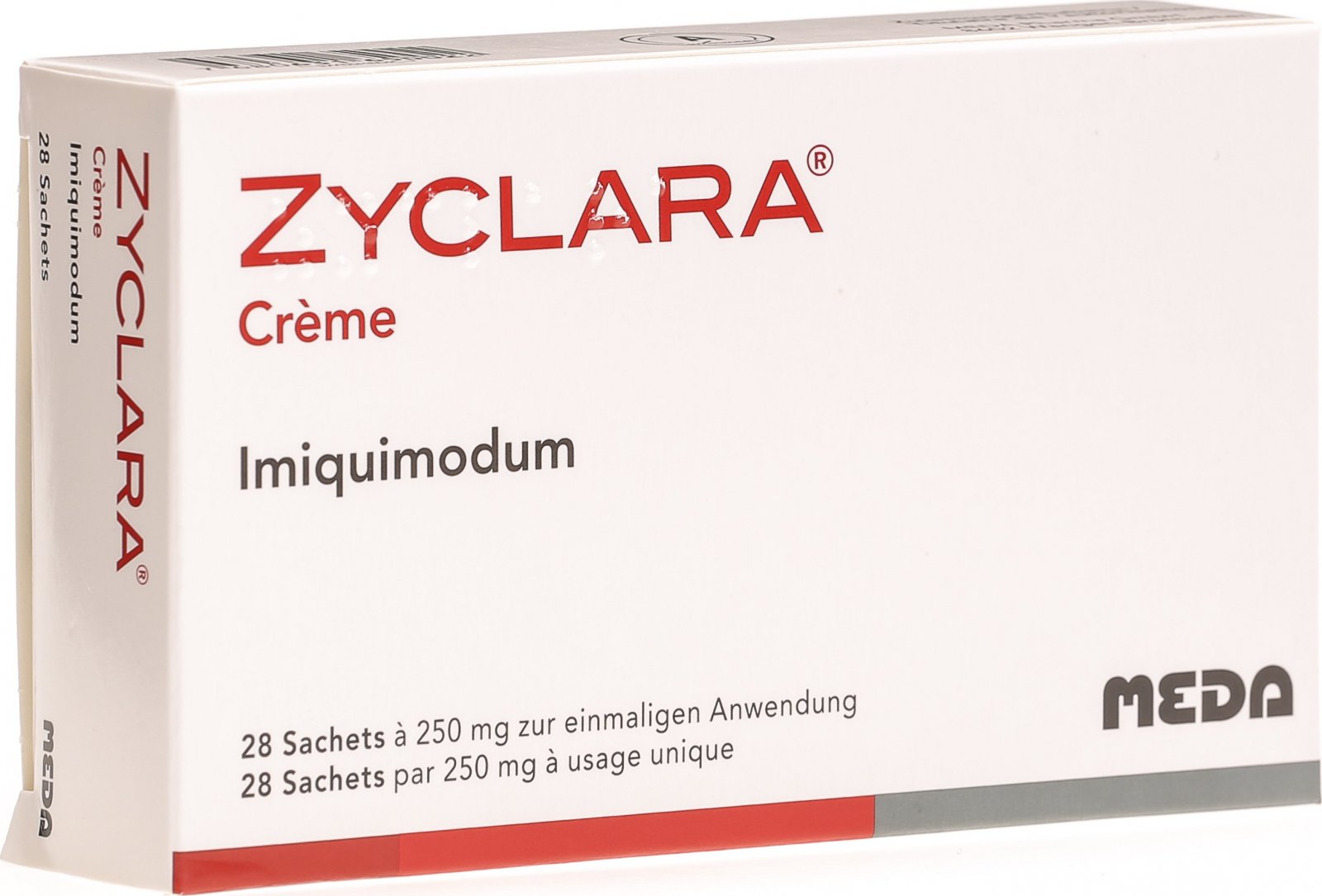 Zyclara Creme 37.5mg/g Beutel 28 Stück in der Adler Apotheke