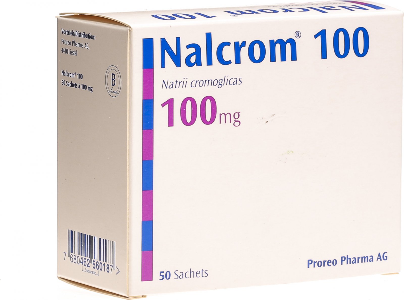 Nalcrom Pulver 100mg Beutel 50 Stück in der Adler Apotheke