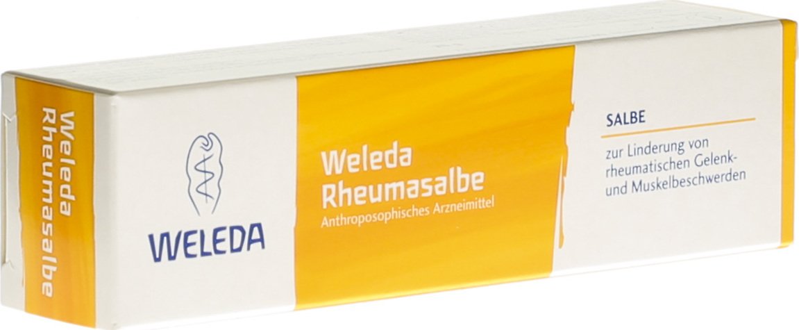 Weleda Rheumasalbe Tube 25g in der Adler Apotheke