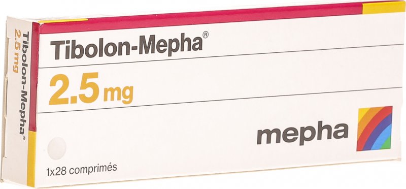 Tibolon Mepha Tabletten 2.5mg 28 Stück in der Adler Apotheke
