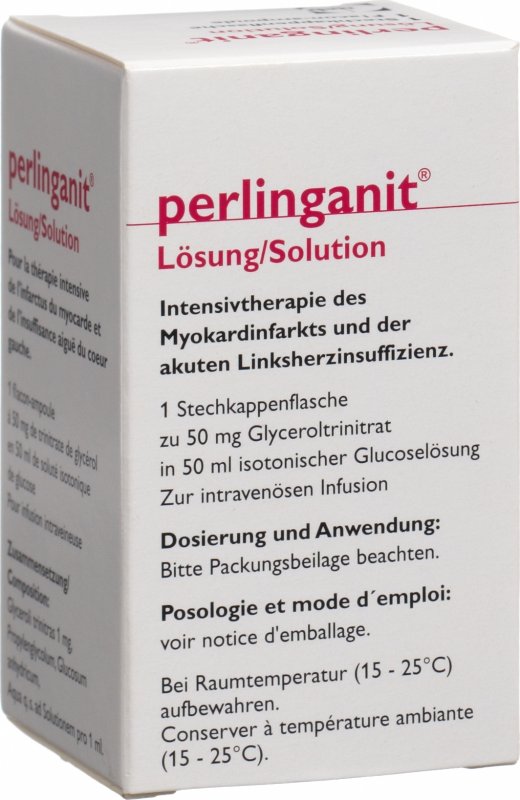 Perlinganit Infusionslösung 50mg/50ml Durchstechflasche 50ml in der ...