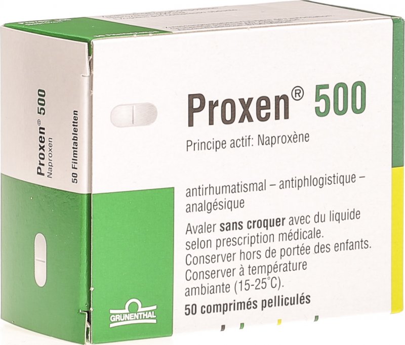 Proxen Filmtabletten 500mg 50 Stück in der Adler Apotheke