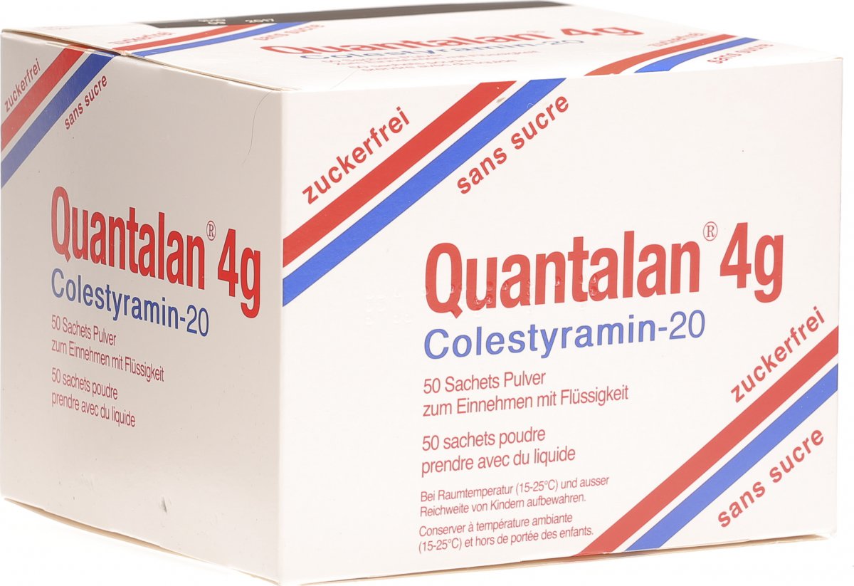 Quantalan Pulver ohne Zucker 50 Beutel 4g in der Adler Apotheke