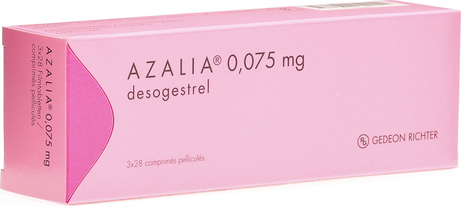 Azalia Filmtabletten 0.075mg 3x 28 Stück in der Adler Apotheke