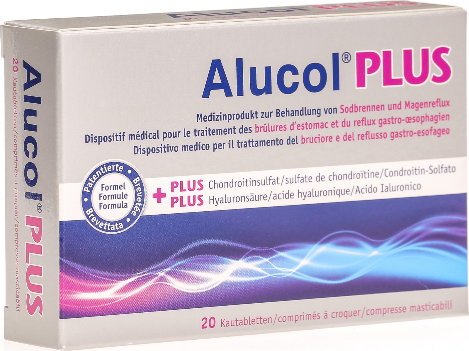 Alucol Plus Kautabletten 20 Stück in der Adler Apotheke