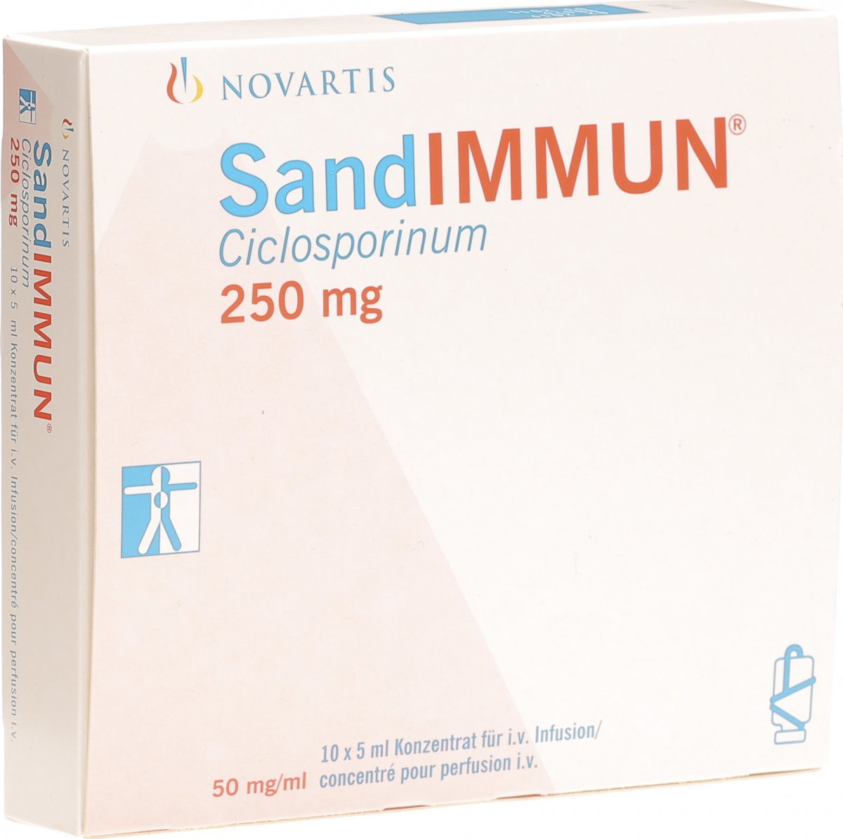 Sandimmun Infusionskonzentrat 250mg/5ml 10 Ampullen 5ml in der Adler ...