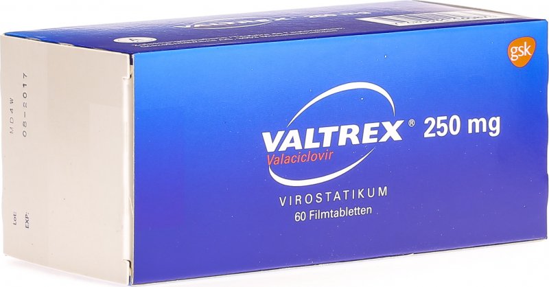 Valtrex Filmtabletten 250mg 60 Stück in der Adler Apotheke
