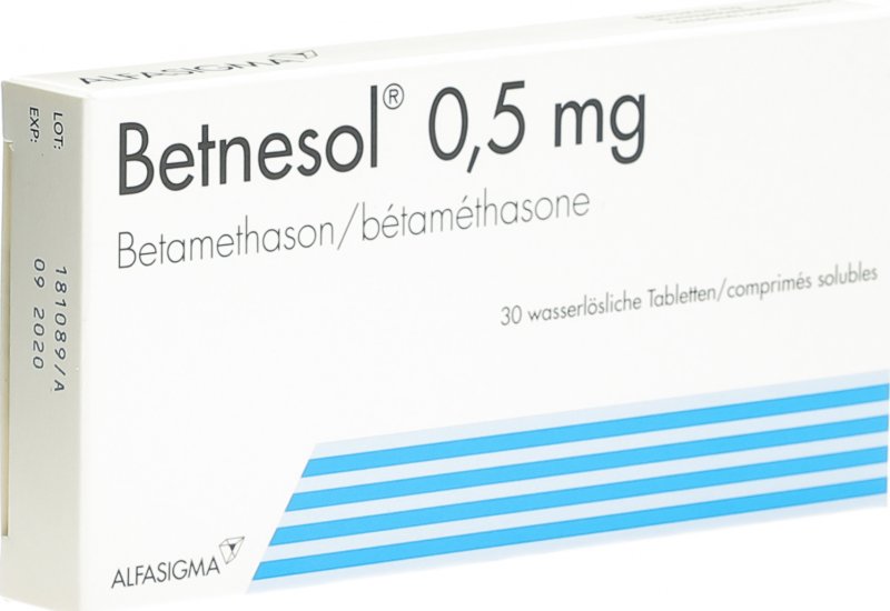 Betnesol Tabletten 0.5mg 30 Stück in der Adler Apotheke