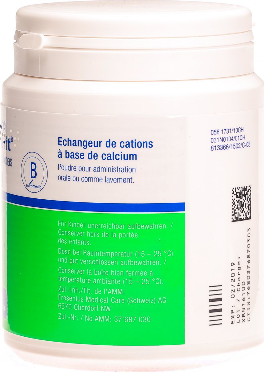 Sorbisterit Calcium Pulver mit Löffel 500g in der Adler Apotheke