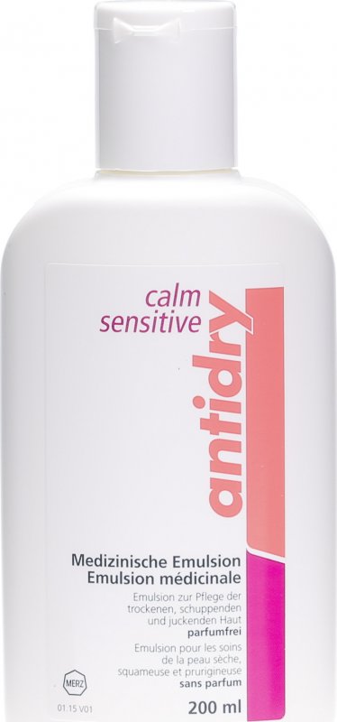 Antidry Calm Sensitive Lotion Flasche 200ml in der Adler Apotheke