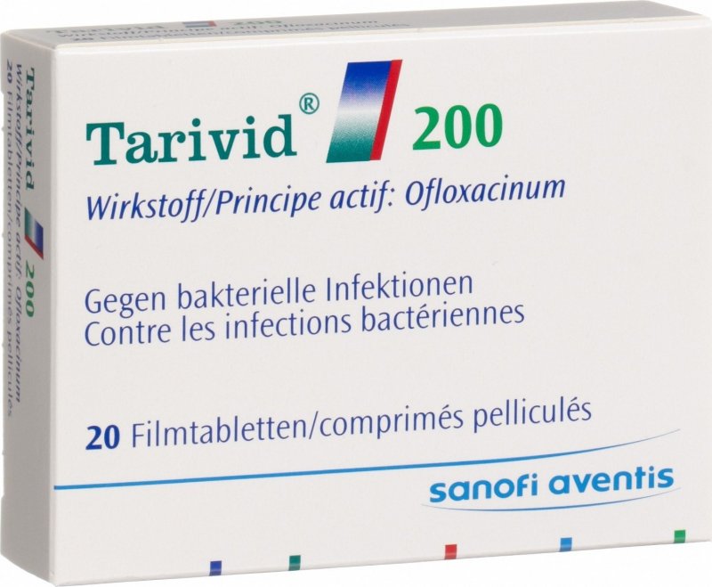 Tarivid Filmtabletten 200mg 20 Stück in der Adler Apotheke