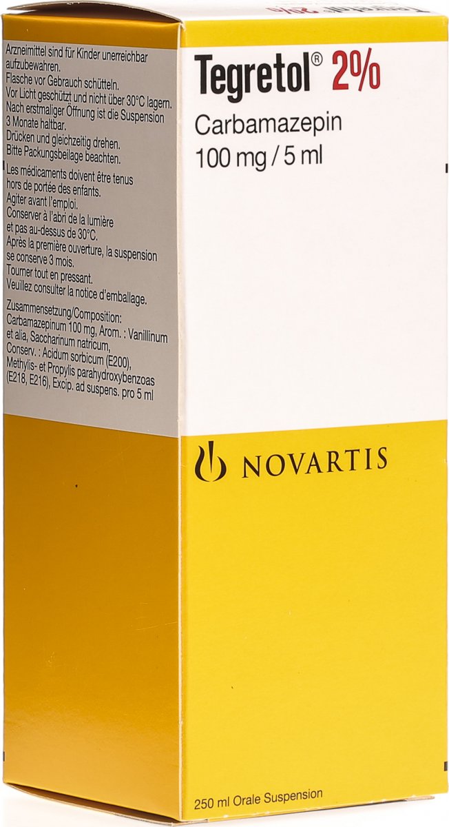 Tegretol Suspension 2% 250ml in der Adler Apotheke