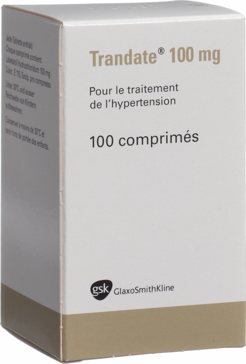 Trandate Tabletten 100mg 100 Stück in der Adler Apotheke