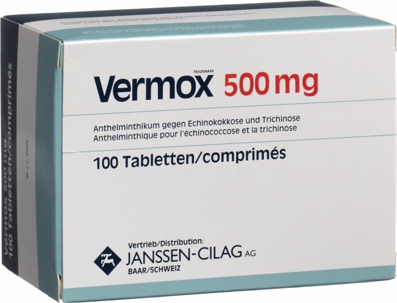 Vermox Tabletten 500mg 100 Stück in der Adler Apotheke