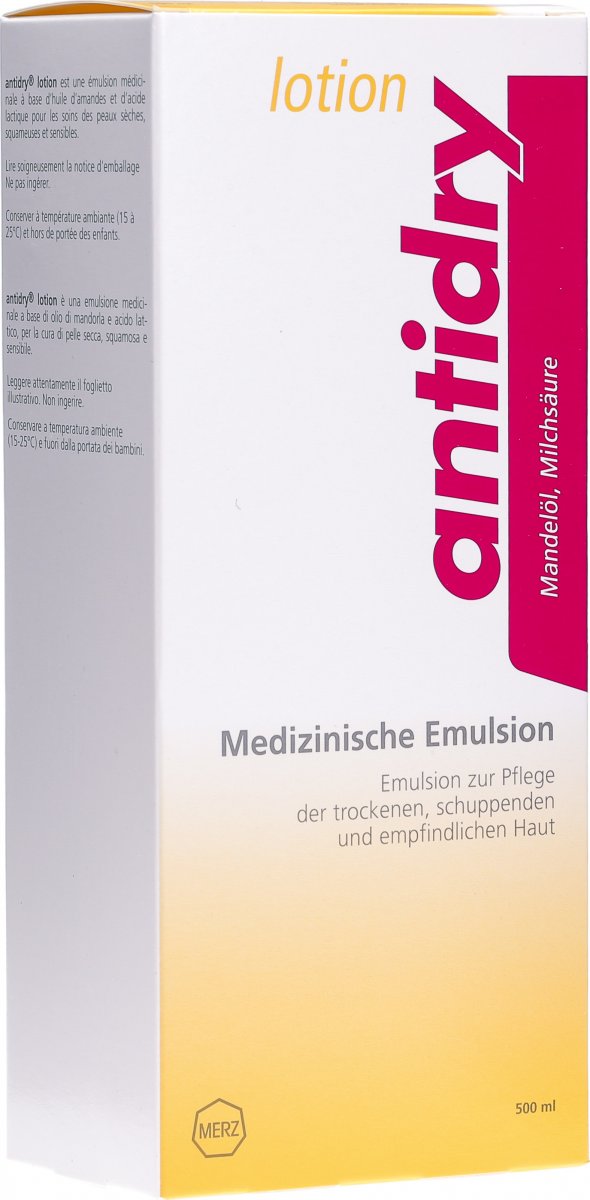 Antidry Lotion Emulsion 500ml in der Adler Apotheke
