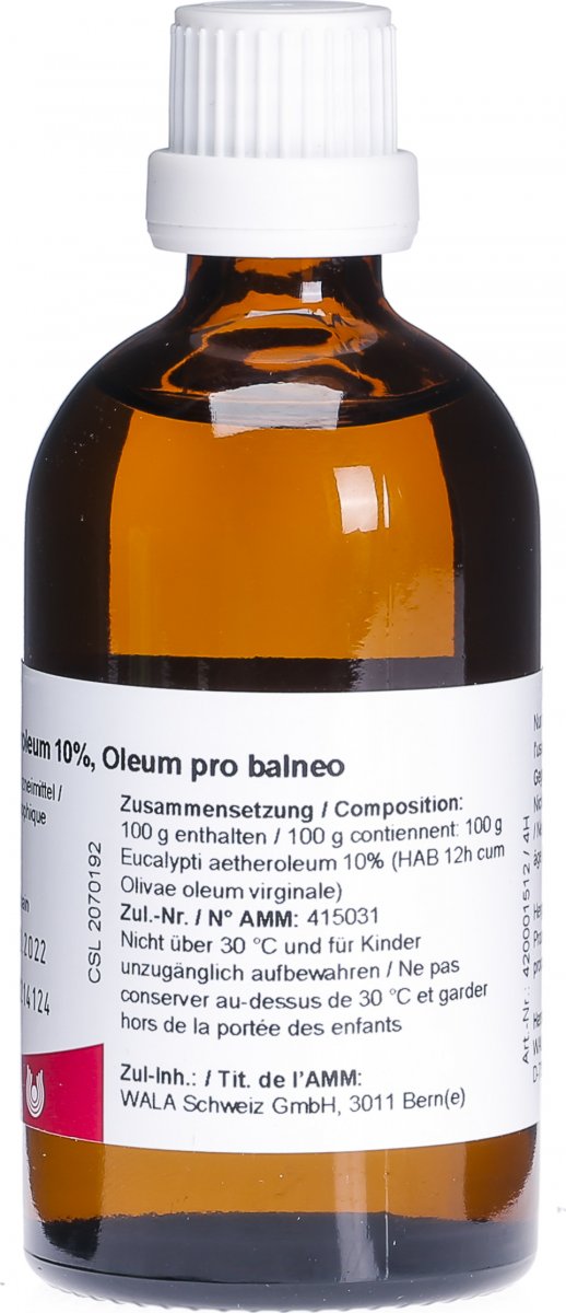 Wala Eucalypti Aetherol 10% Oleum Balneo 100ml in der Adler Apotheke